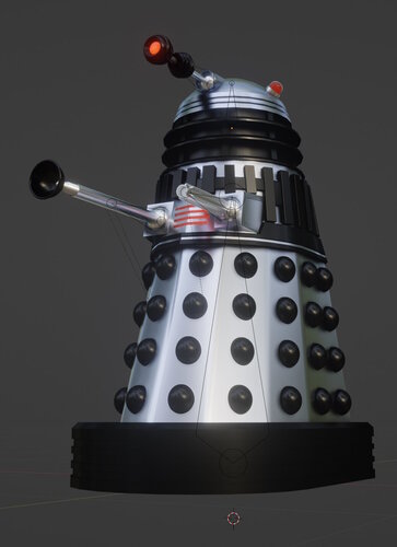 Mk_3_Base_Model.blend - 60s TV Daleks - Project Dalek