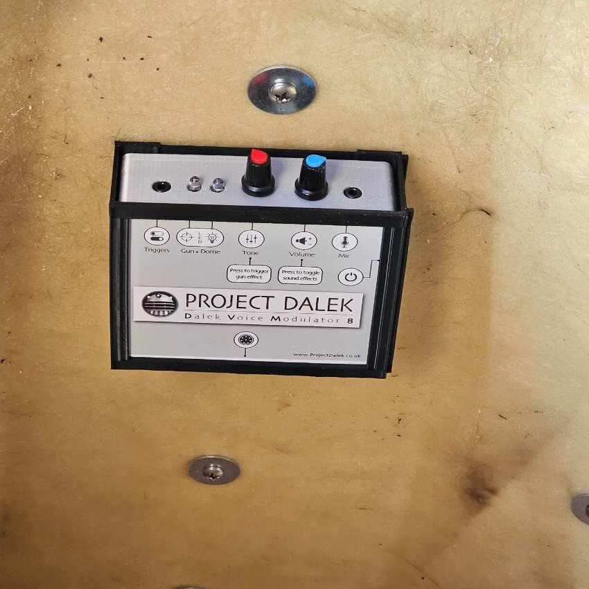 DVM8 Holder - Project Dalek DVM8 Files - Project Dalek